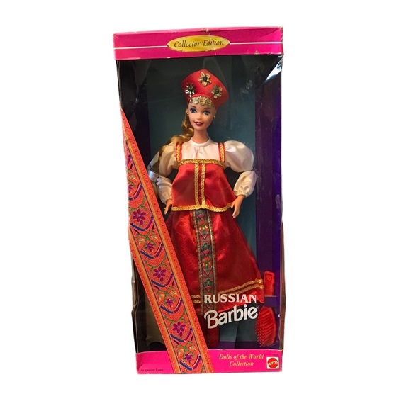Mattel | Toys | 996 Vintage Nwot Collector Edition Russian Barbie Doll ...